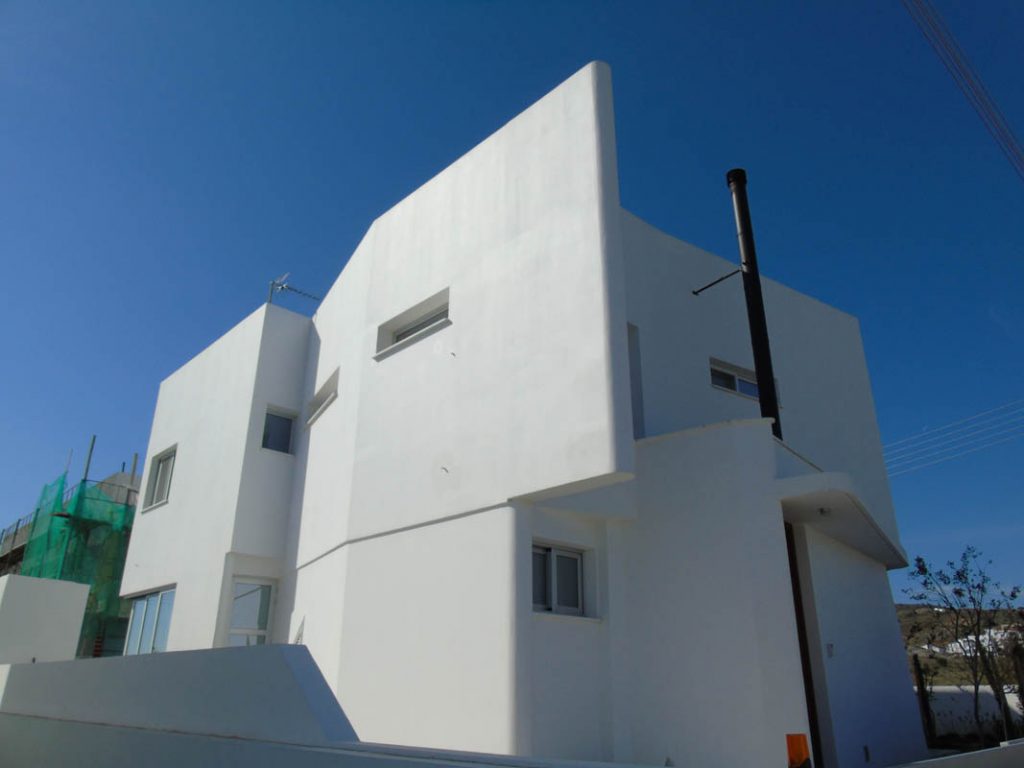 Lime-Leaf House in Agia Varvara – Architectural Dynamics Studio